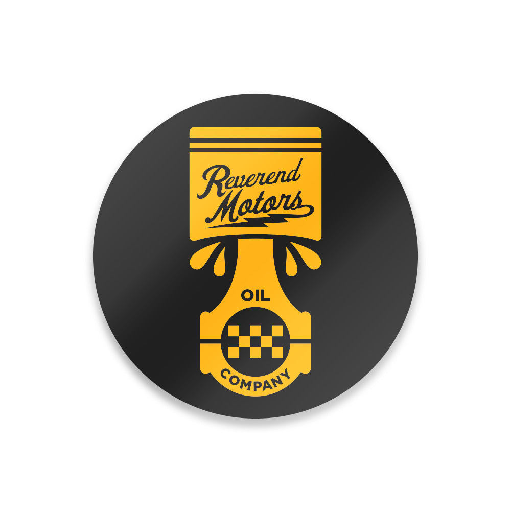 HERITAGE PISTON STICKER – Reverend Motors