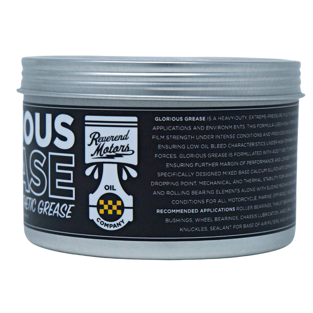 Glorious Grease | Multi-Purpose Synthetic Grease | 16oz – Reverend Motors