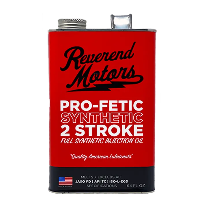 "PRO-FETIC" SYNTHETIC 2 STROKE - HIGH PERFORMANCE INJECTOR OIL - 64 OZ ...